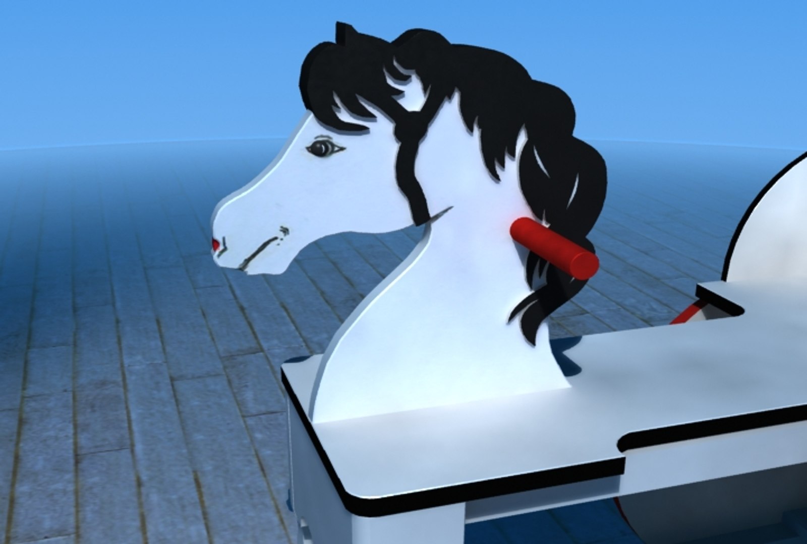 Free Max Mode English Rocking Horse