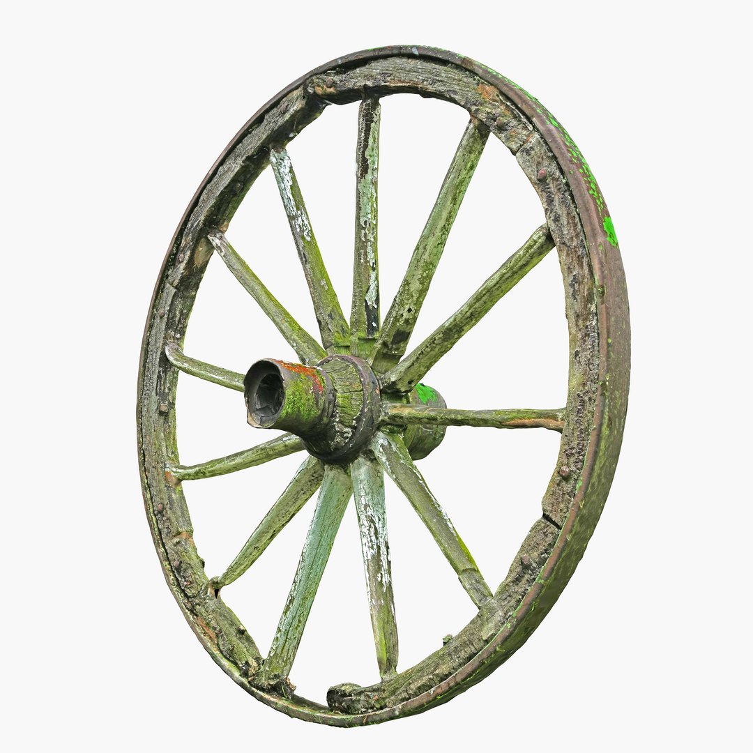 3D model old wheel hd 8k - TurboSquid 1626133
