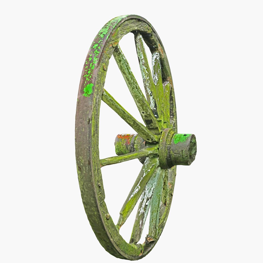 3D model old wheel hd 8k - TurboSquid 1626133