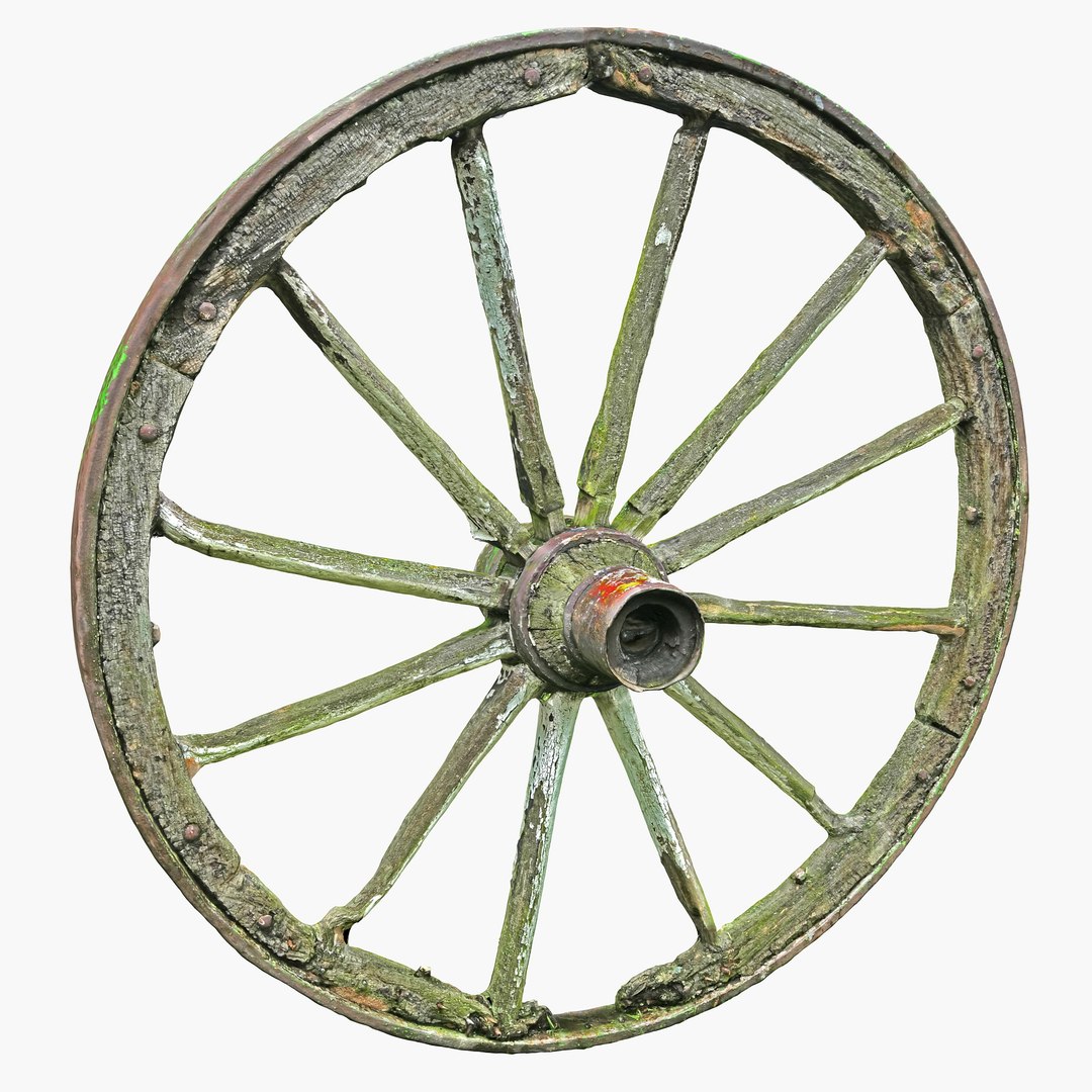 3D model old wheel hd 8k - TurboSquid 1626133
