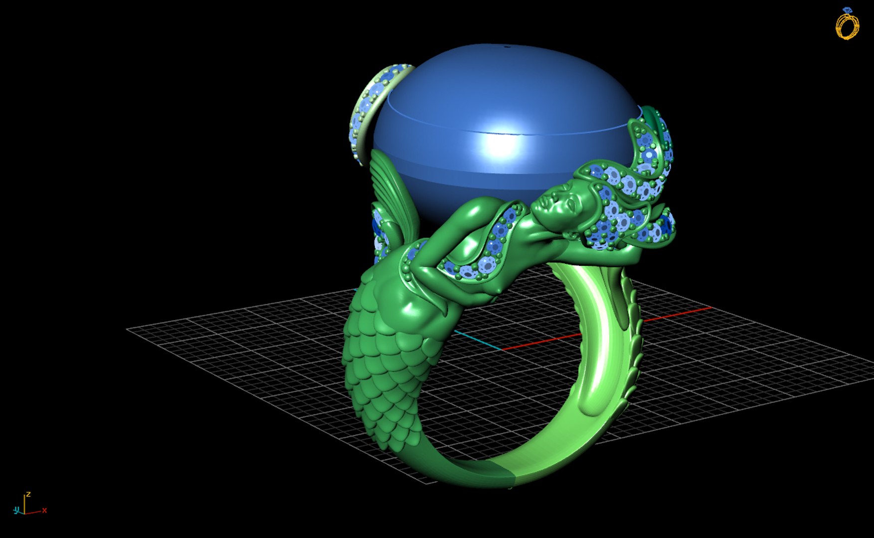 3d Model Ring