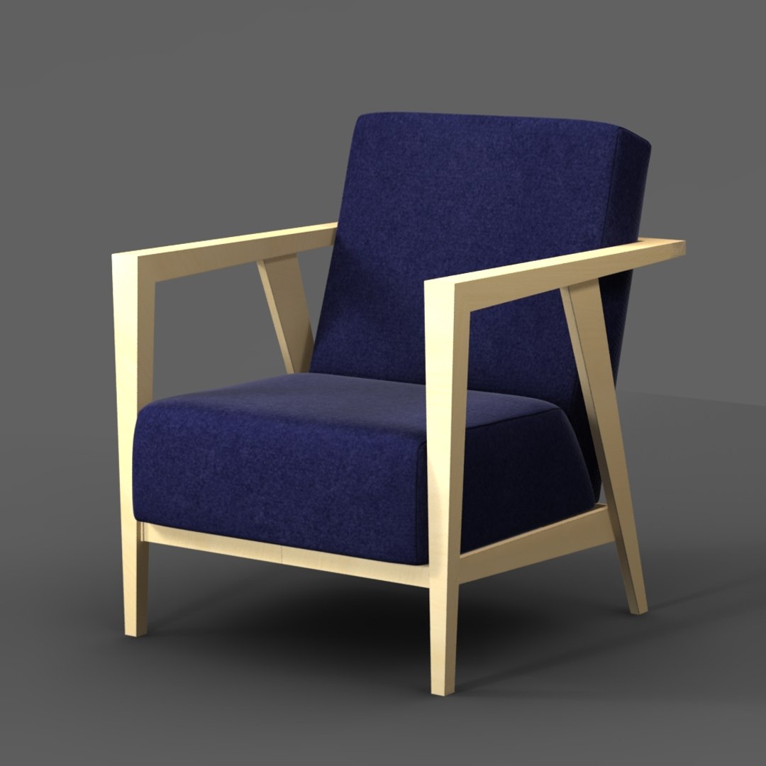 3d modern chair