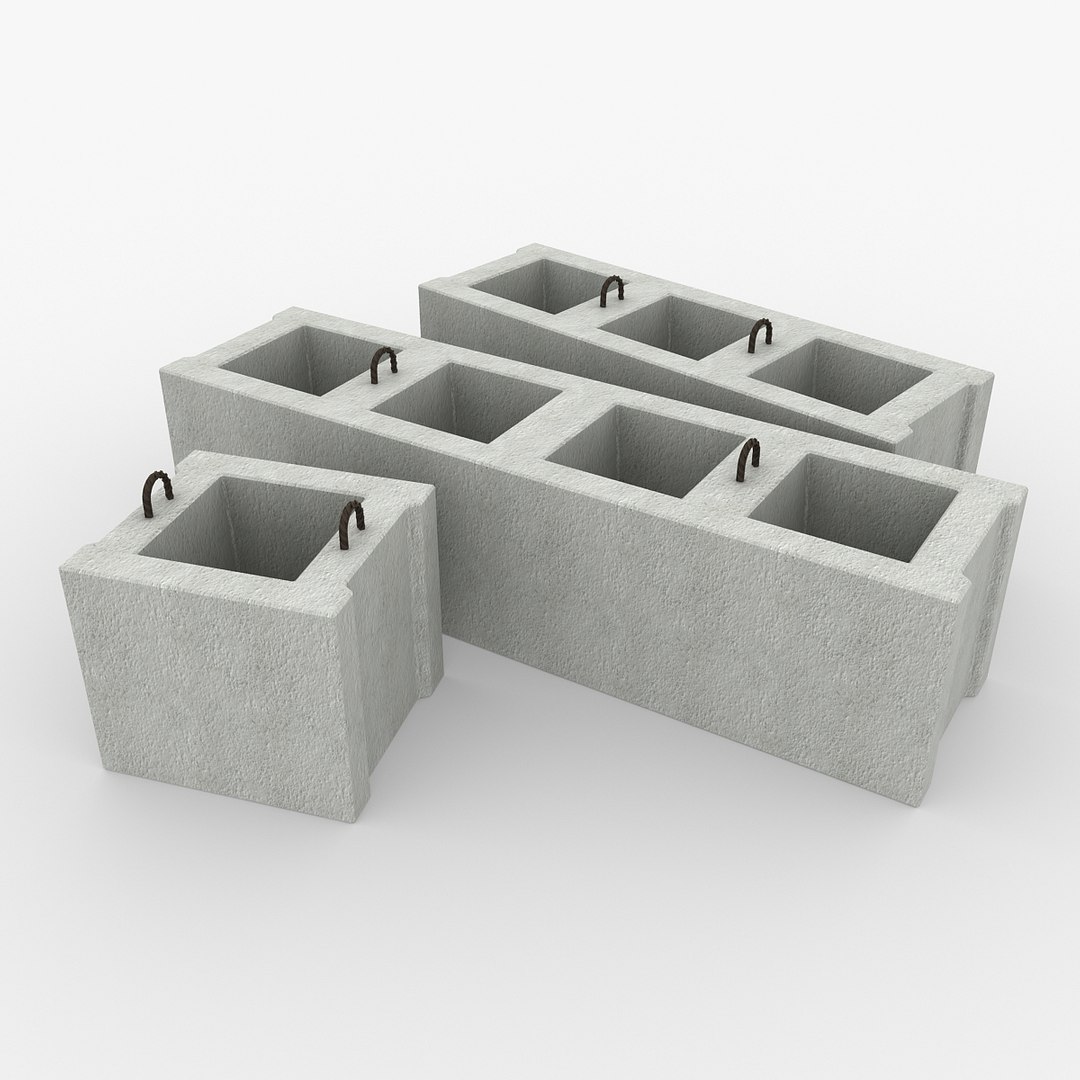 3d concrete blocks 1