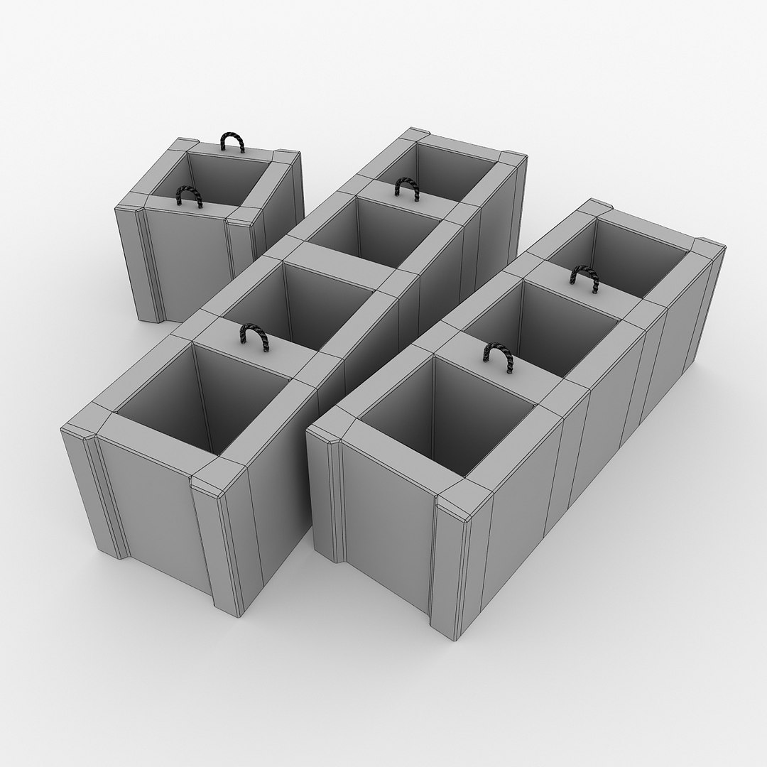 3d concrete blocks 1