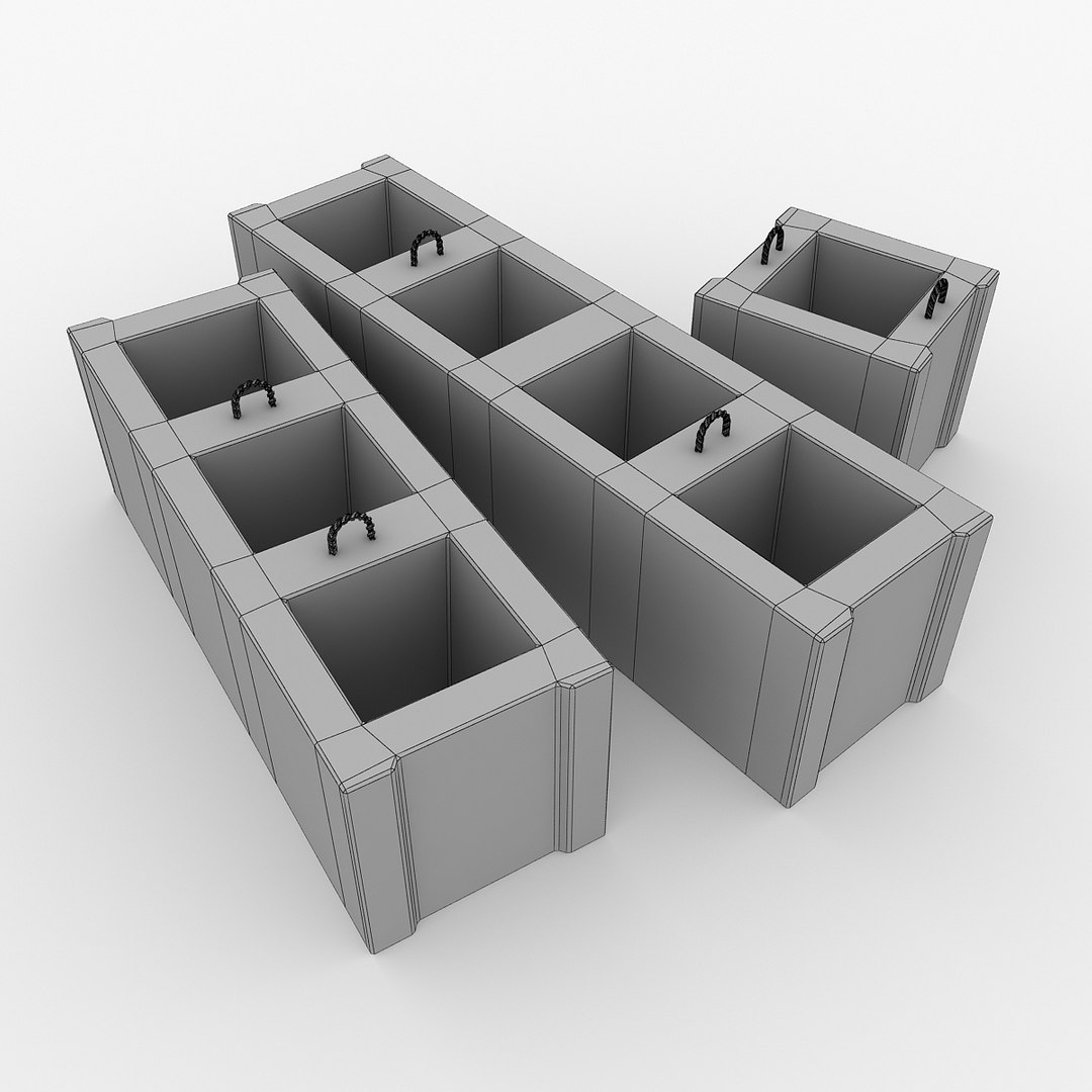 3d concrete blocks 1