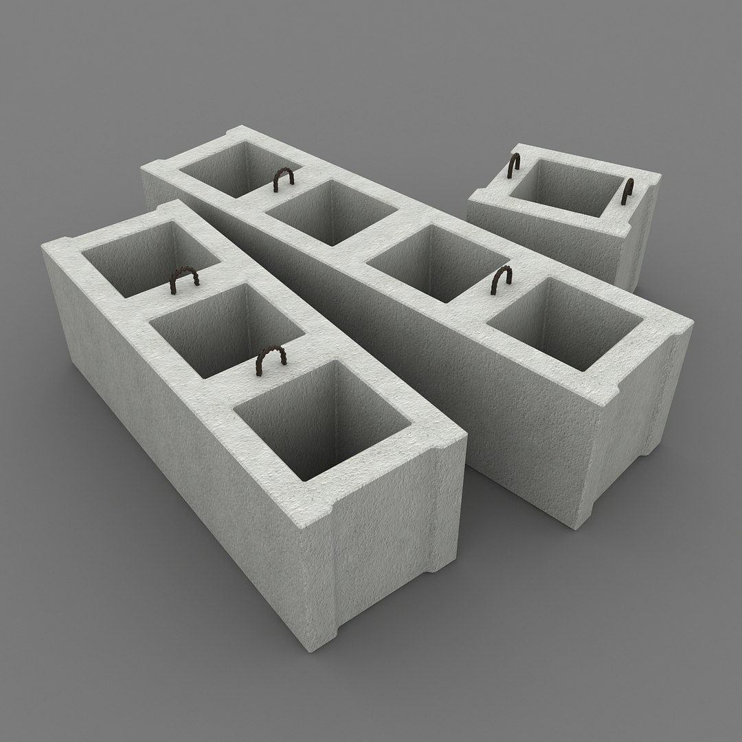 3d concrete blocks 1