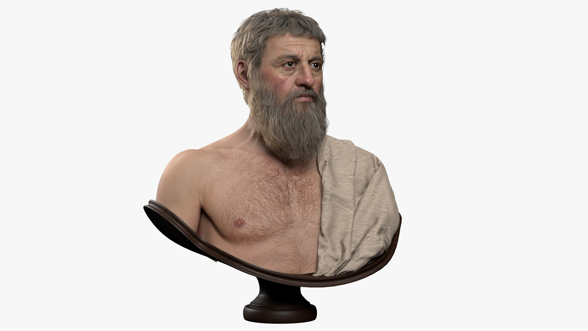 3D Model Plato Bust1 - TurboSquid 2215745