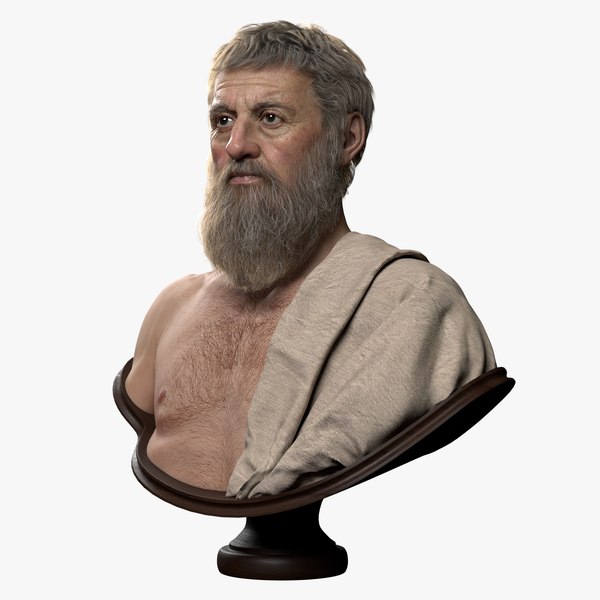 modelo 3d Busto de Platón - TurboSquid 2215745