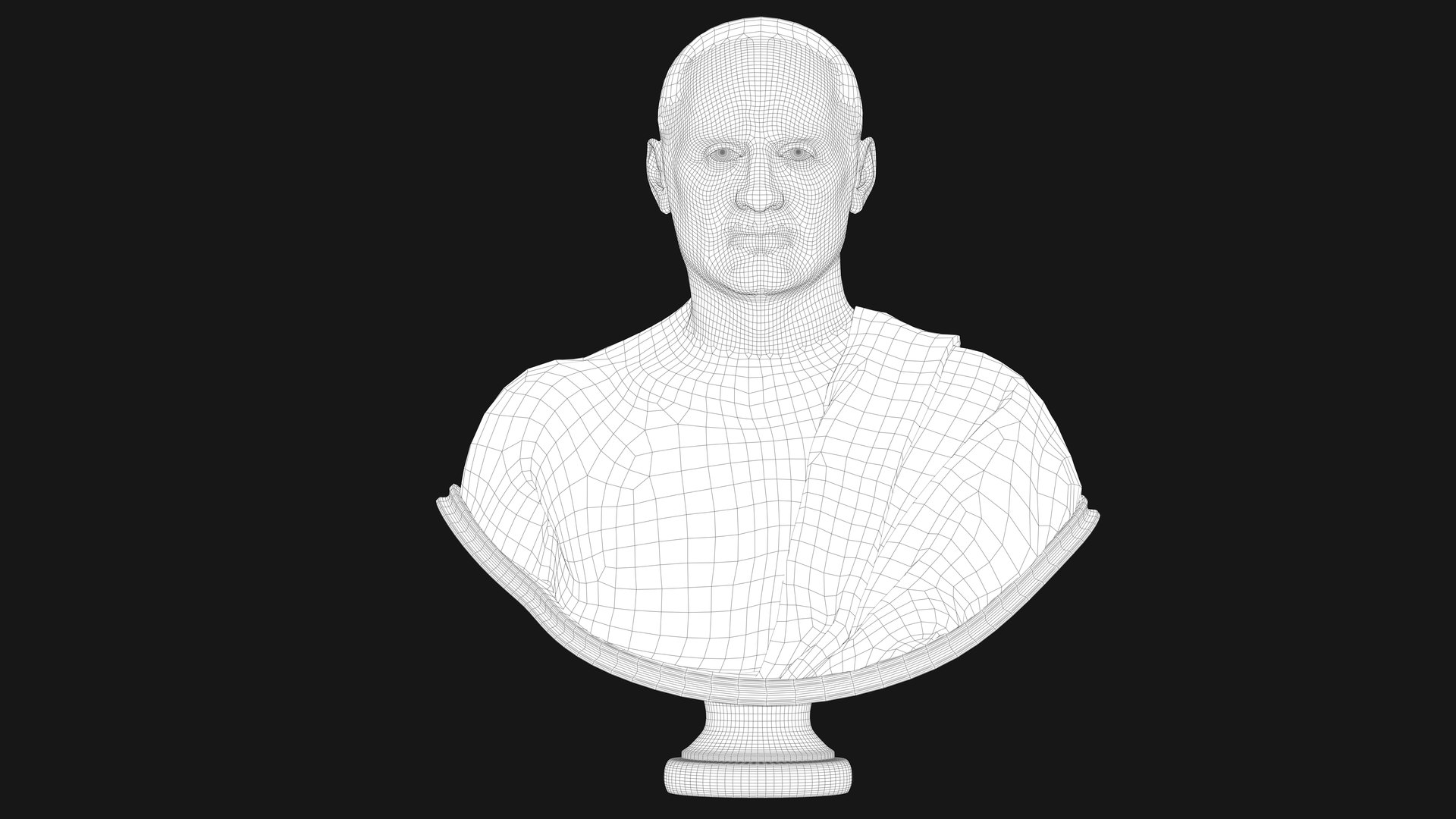 3D Model Plato Bust1 - TurboSquid 2215745