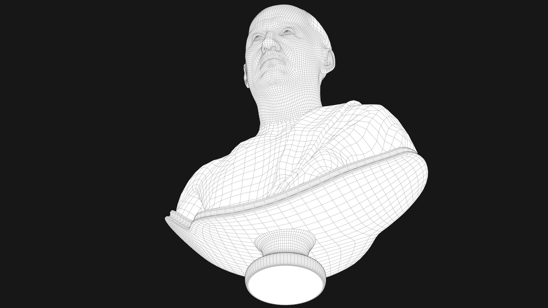 3D Model Plato Bust1 - TurboSquid 2215745