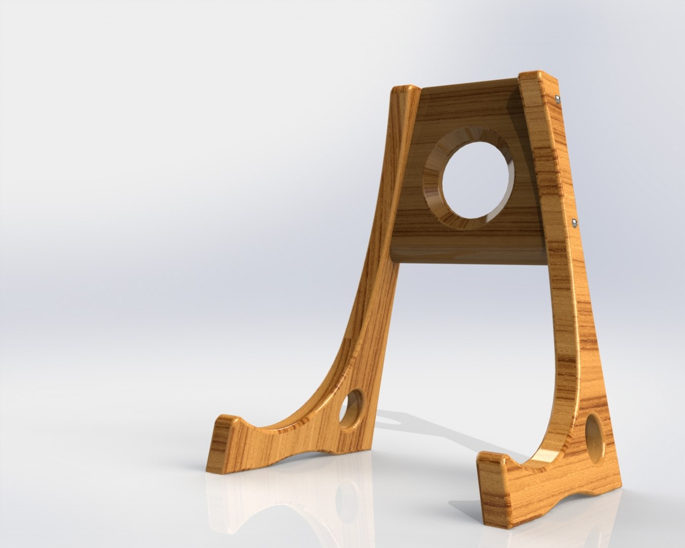 Solidworks Guitar Stand 3d Model