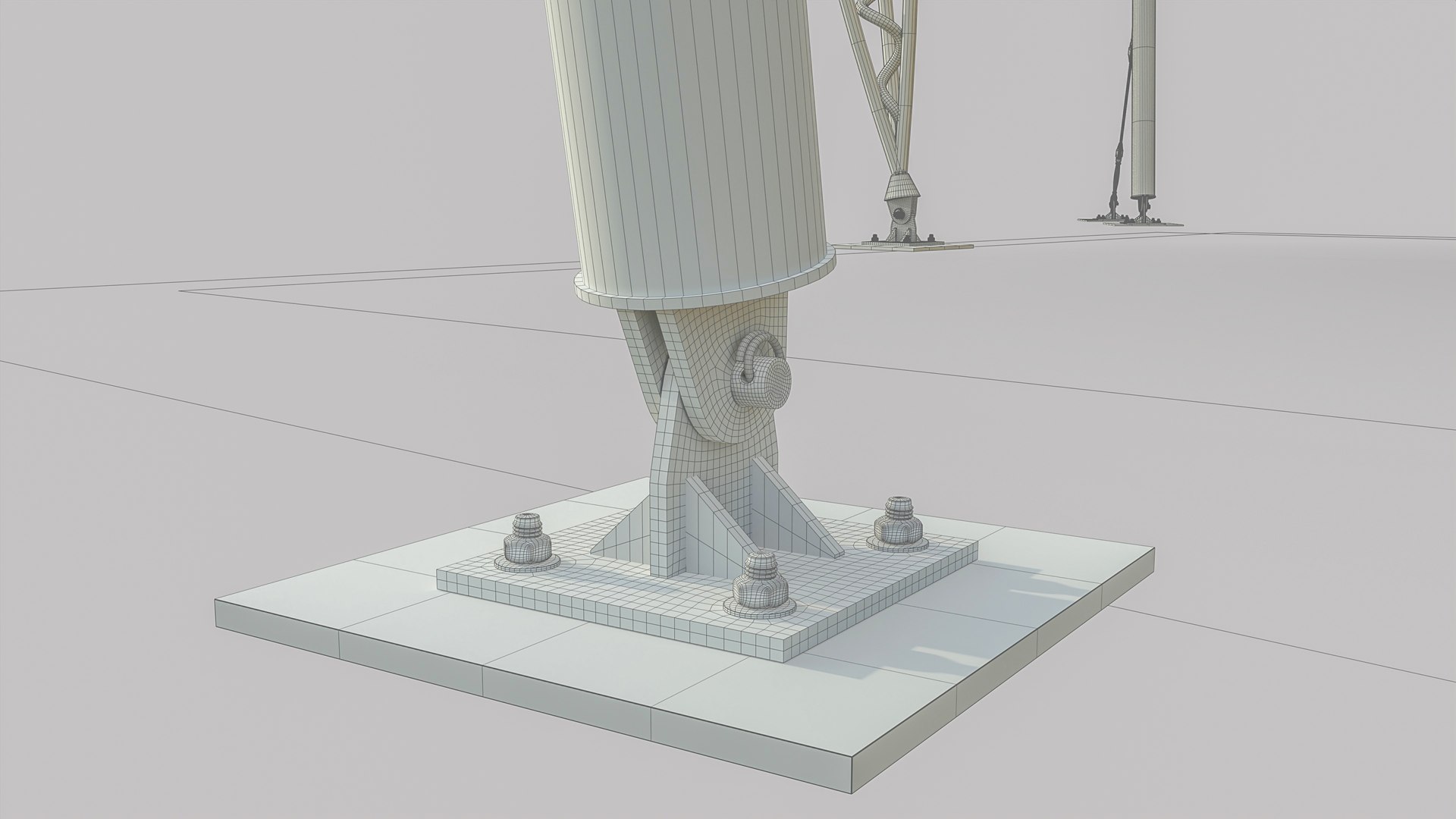 Tensile Structure Design 3D Model - TurboSquid 2263397