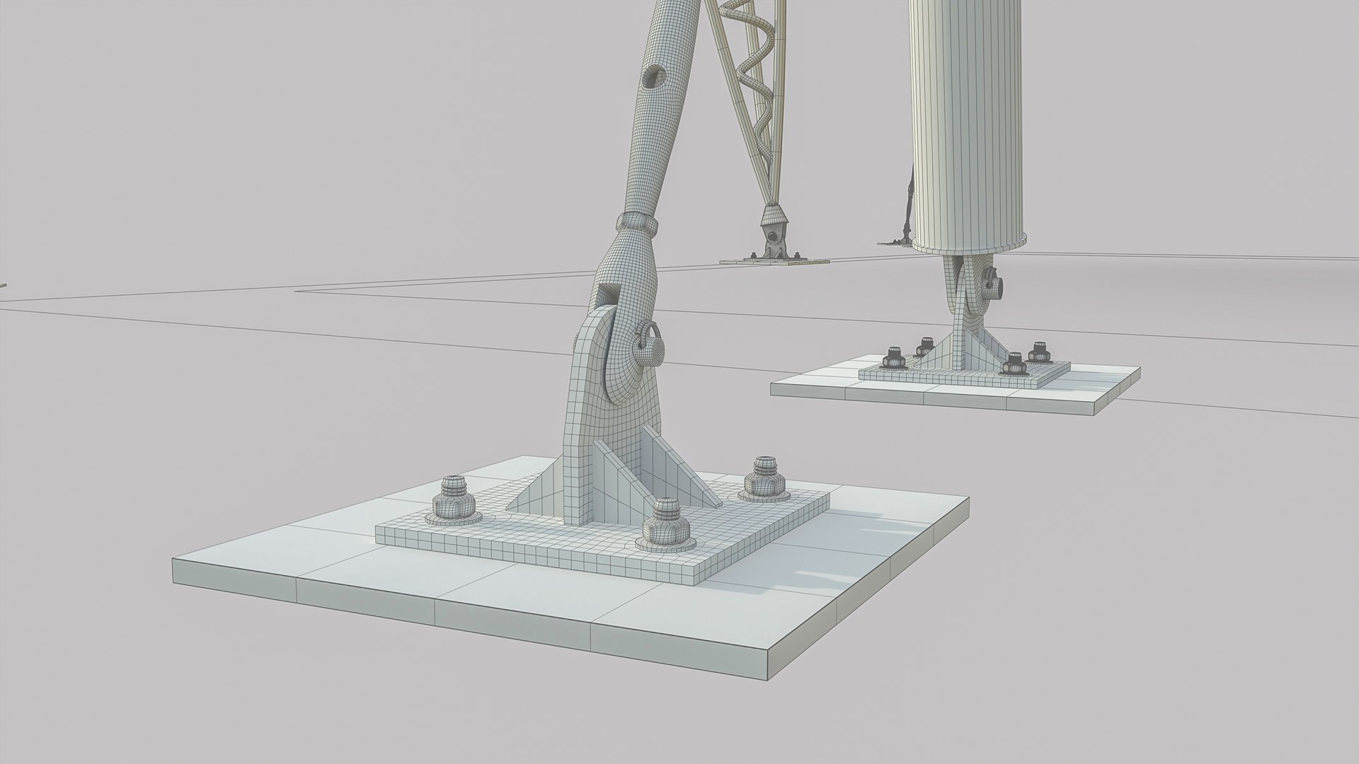 Tensile Structure Design 3D Model - TurboSquid 2263397