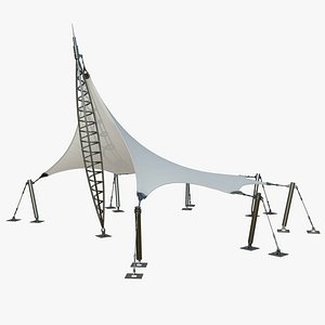 Tensile Structure 3D Models For Download | TurboSquid