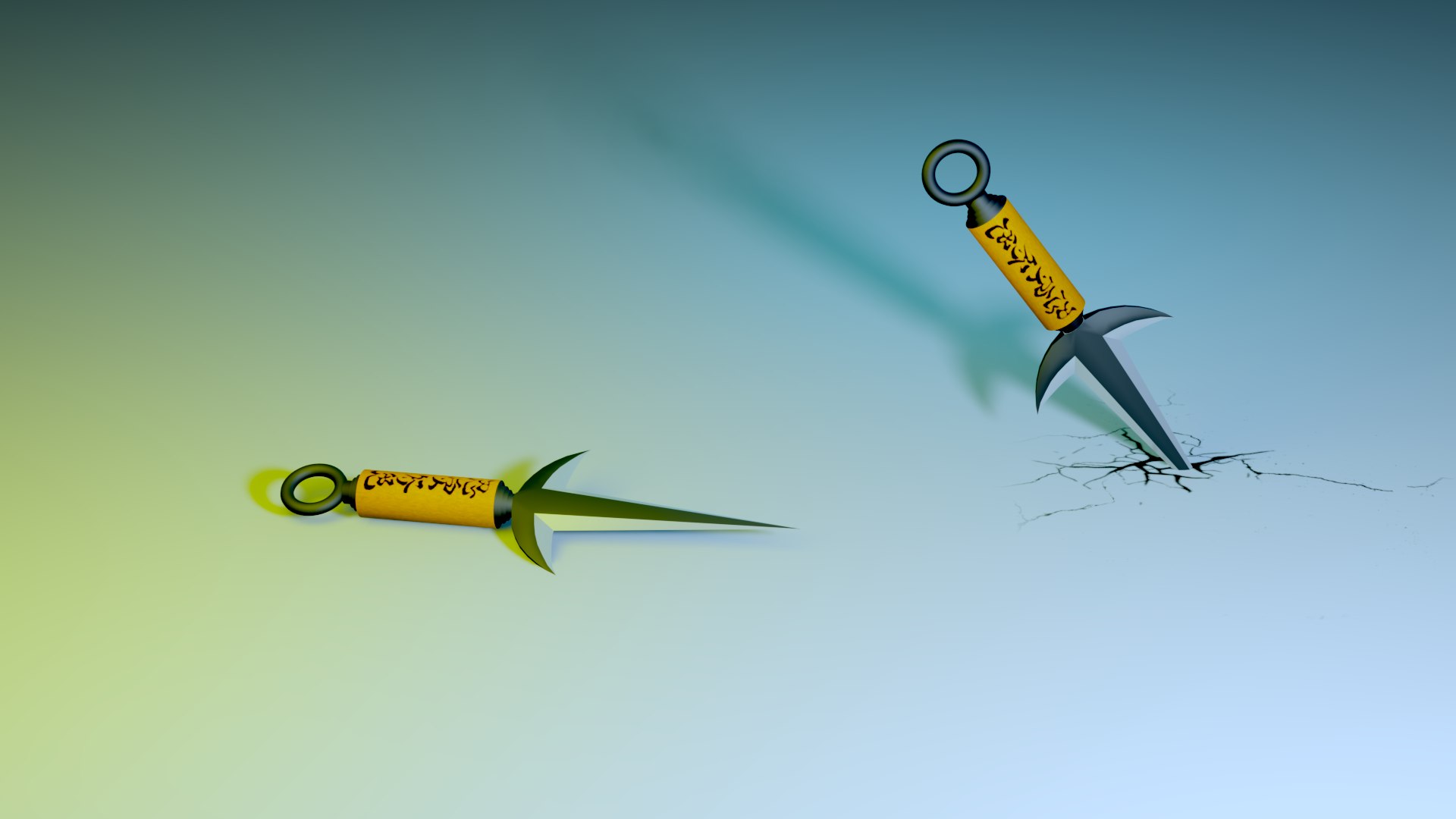 3D Kunai Minato Model - TurboSquid 2134773