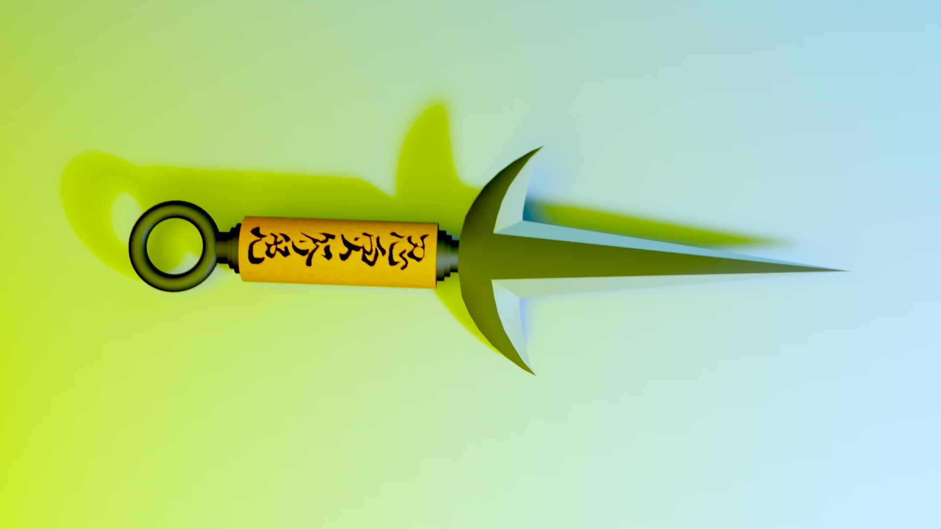 3D Kunai Minato Model - TurboSquid 2134773