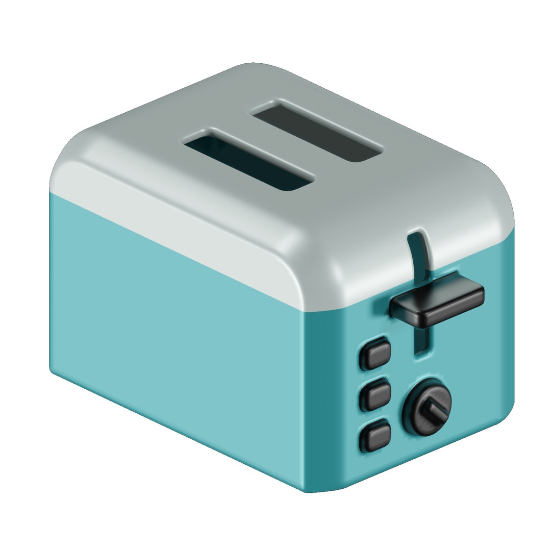Kids Toaster Toy 3D - TurboSquid 2143766