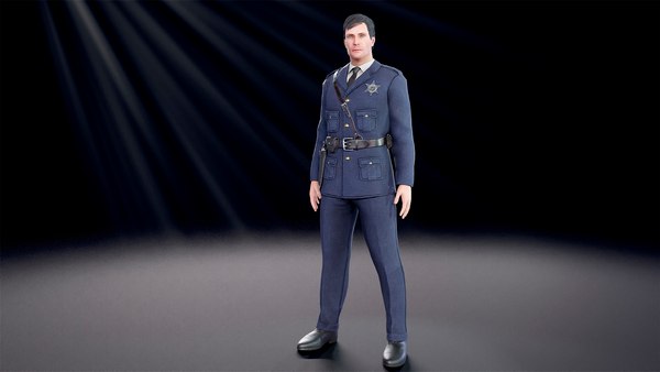 3D model Policeman - TurboSquid 1736163