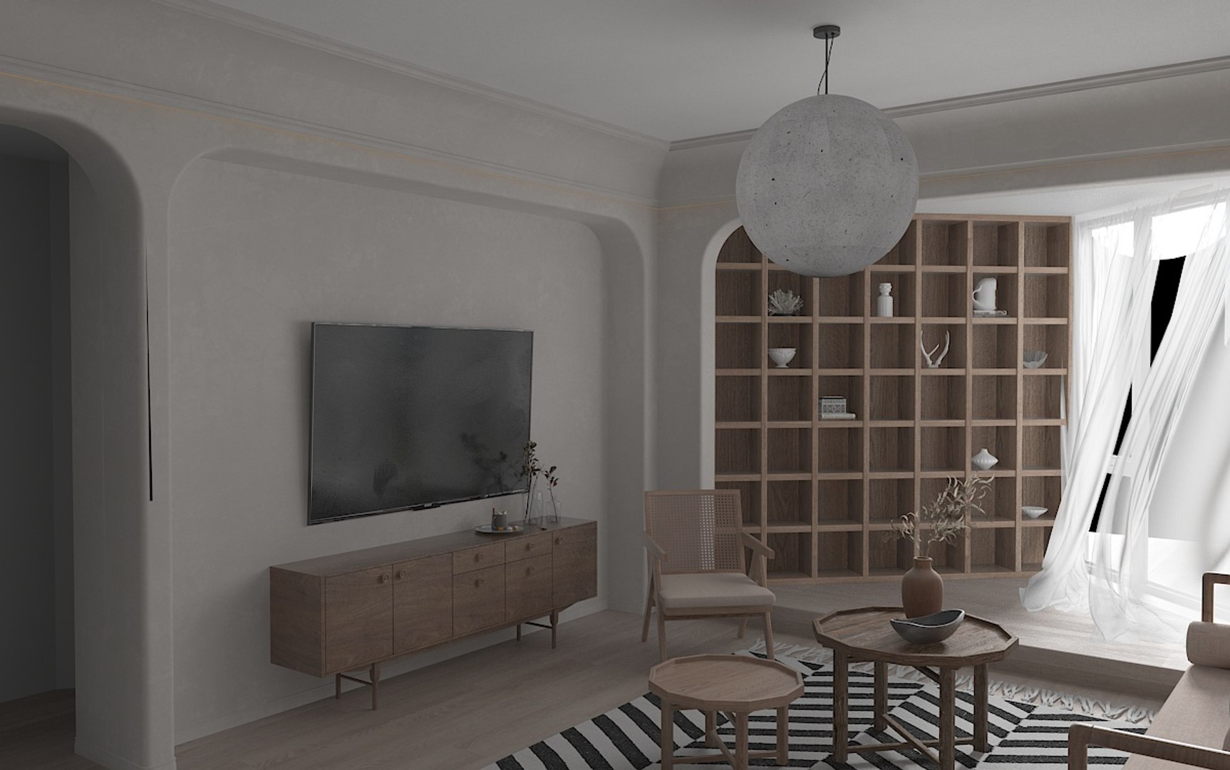 Living Interior Room 3D Model - TurboSquid 1710326