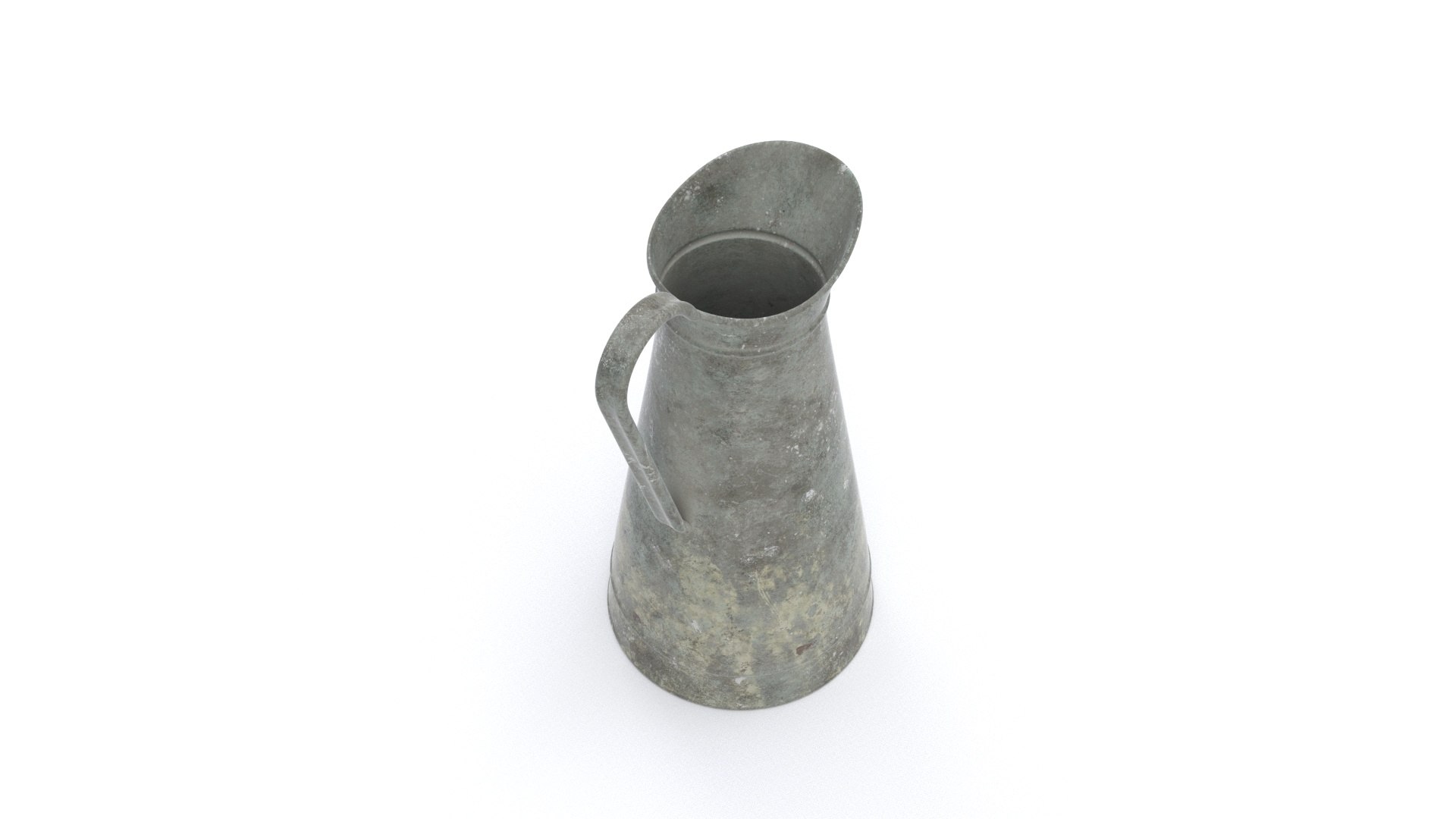 Vintage Metal Jug Model - TurboSquid 1712182
