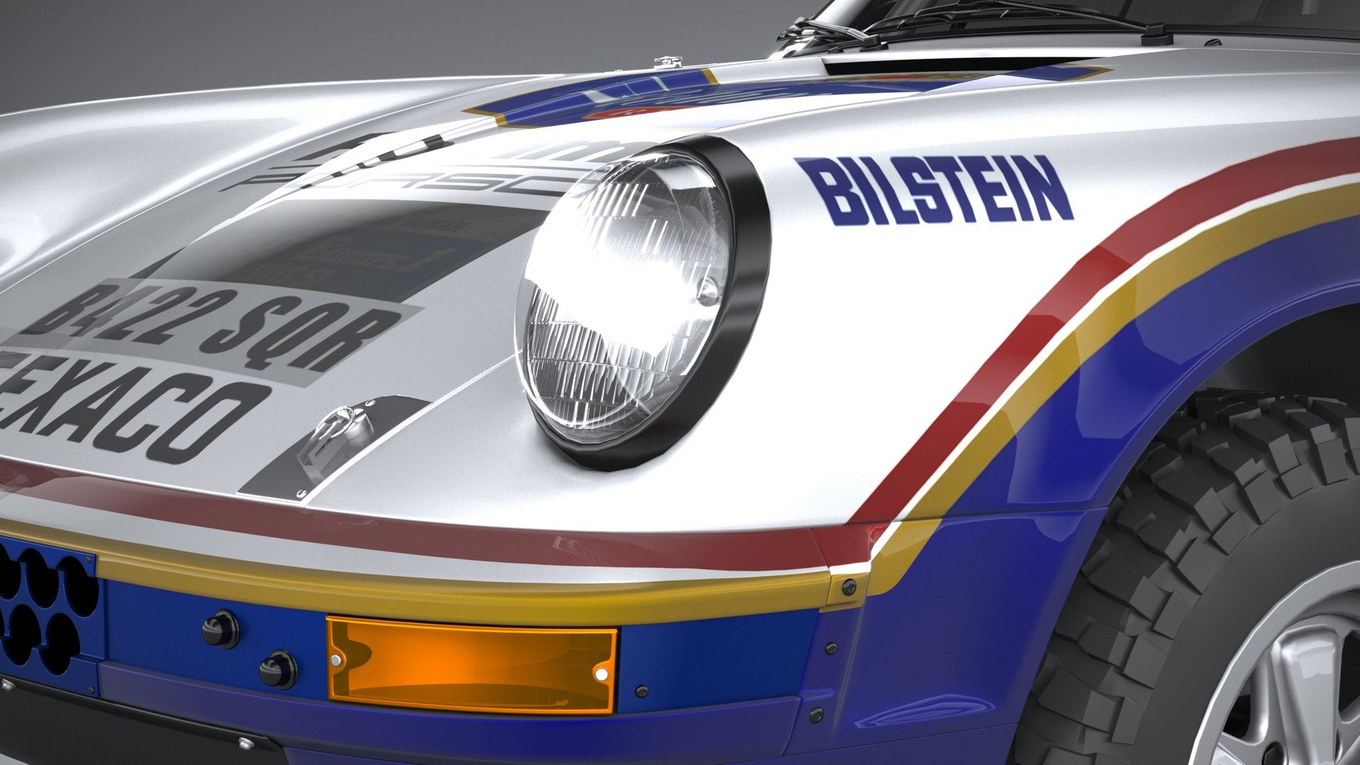Porsche 911 953 Dakar 1984 3D - TurboSquid 1954747