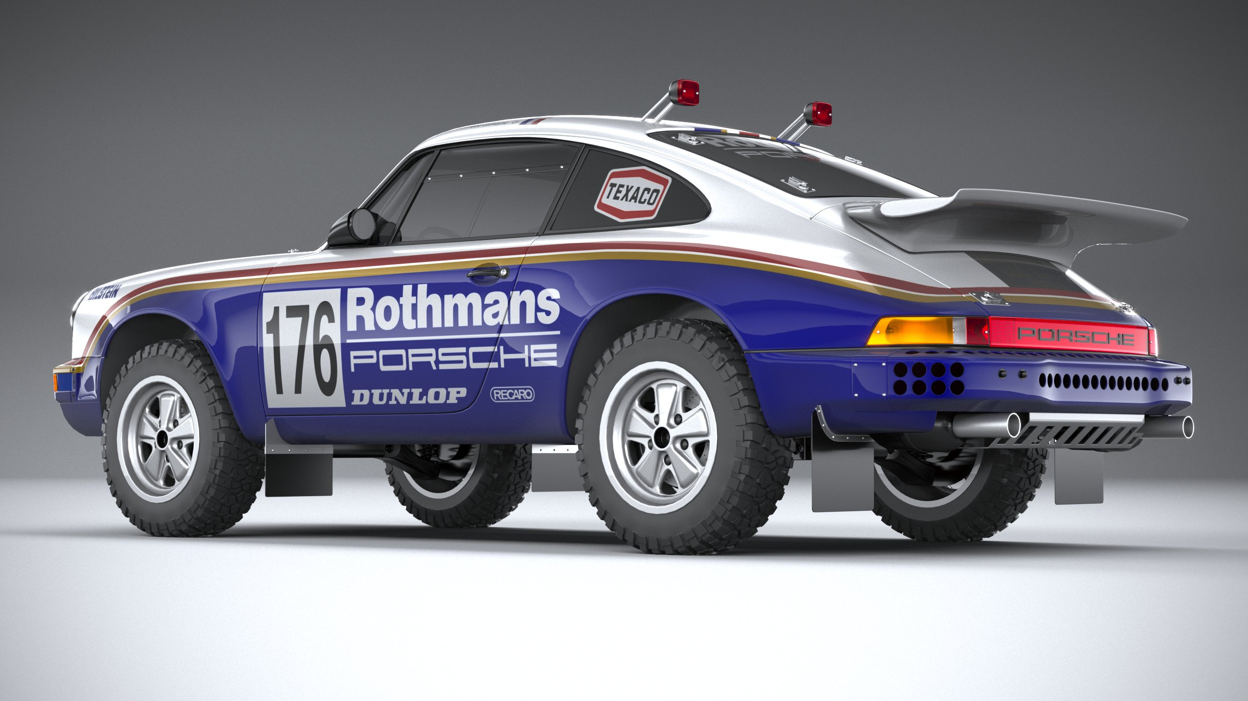 Porsche 911 953 Dakar 1984 3D - TurboSquid 1954747