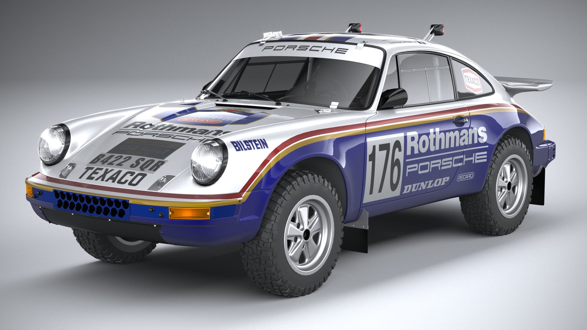 Porsche 911 953 Dakar 1984 3D - TurboSquid 1954747