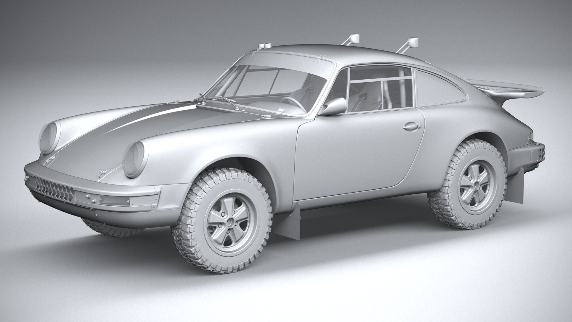 Porsche 911 953 Dakar 1984 3D - TurboSquid 1954747