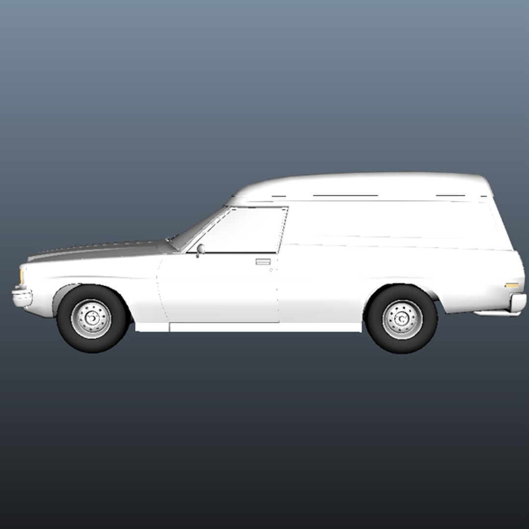 3d Model Holden Sandman Panelvan