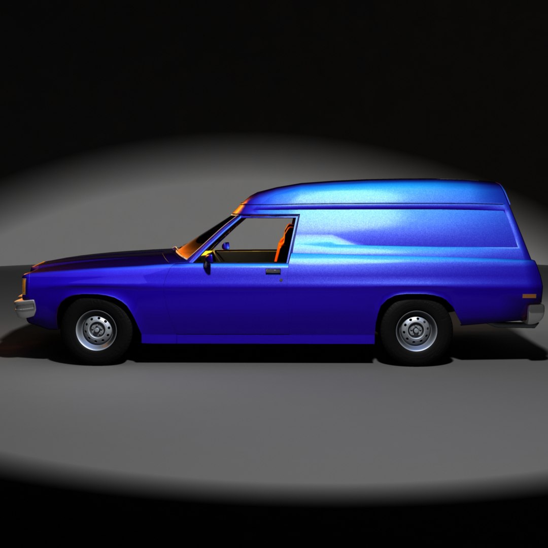 3d Model Holden Sandman Panelvan