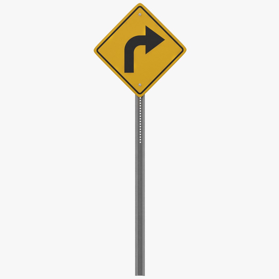 3D Traffic Sign 24 - TurboSquid 2064800