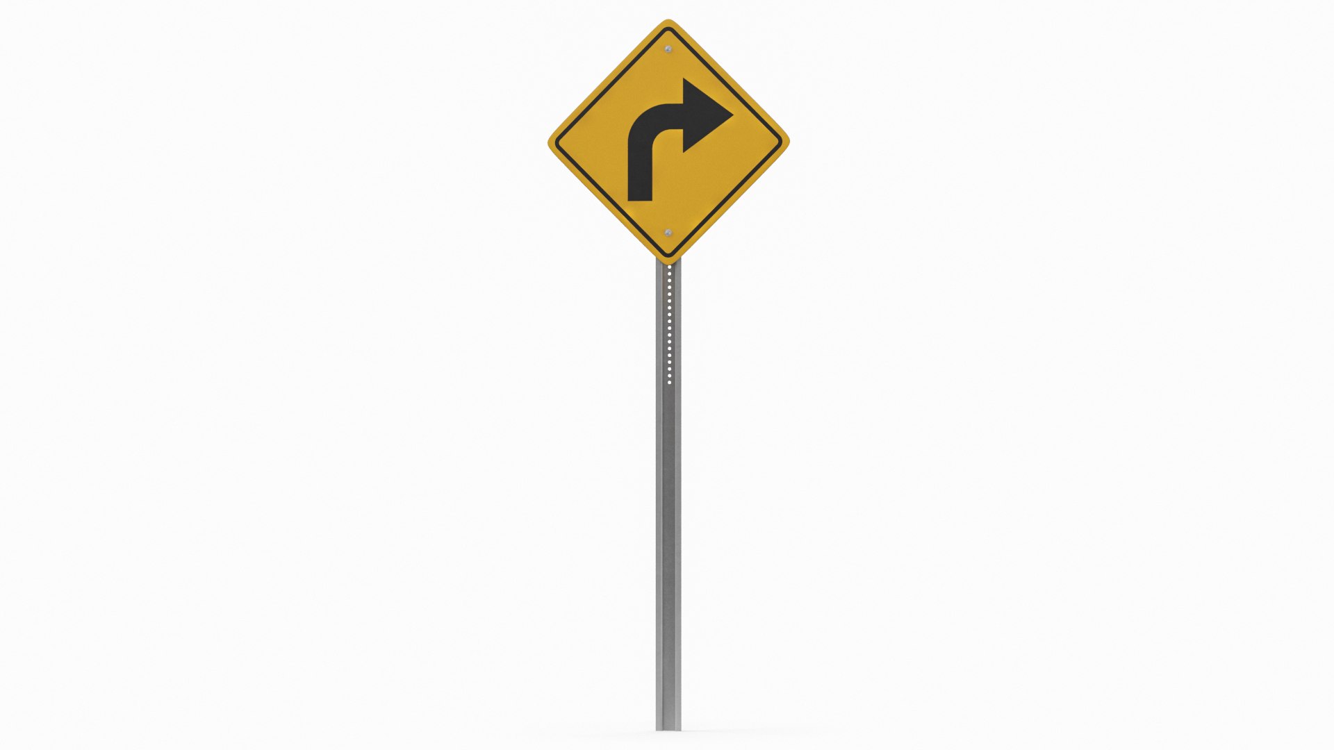 3D Traffic Sign 24 - TurboSquid 2064800