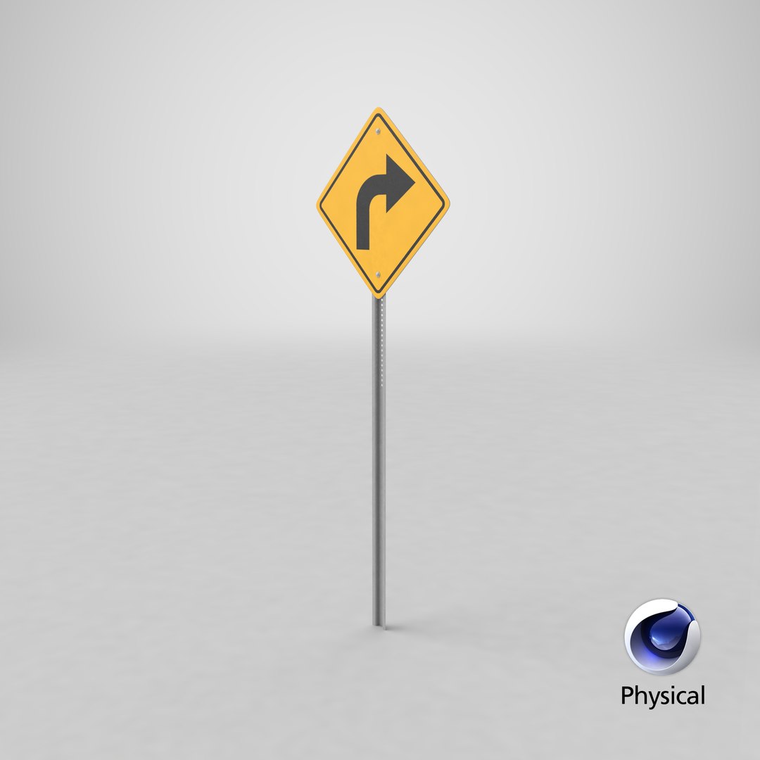 3D Traffic Sign 24 - TurboSquid 2064800