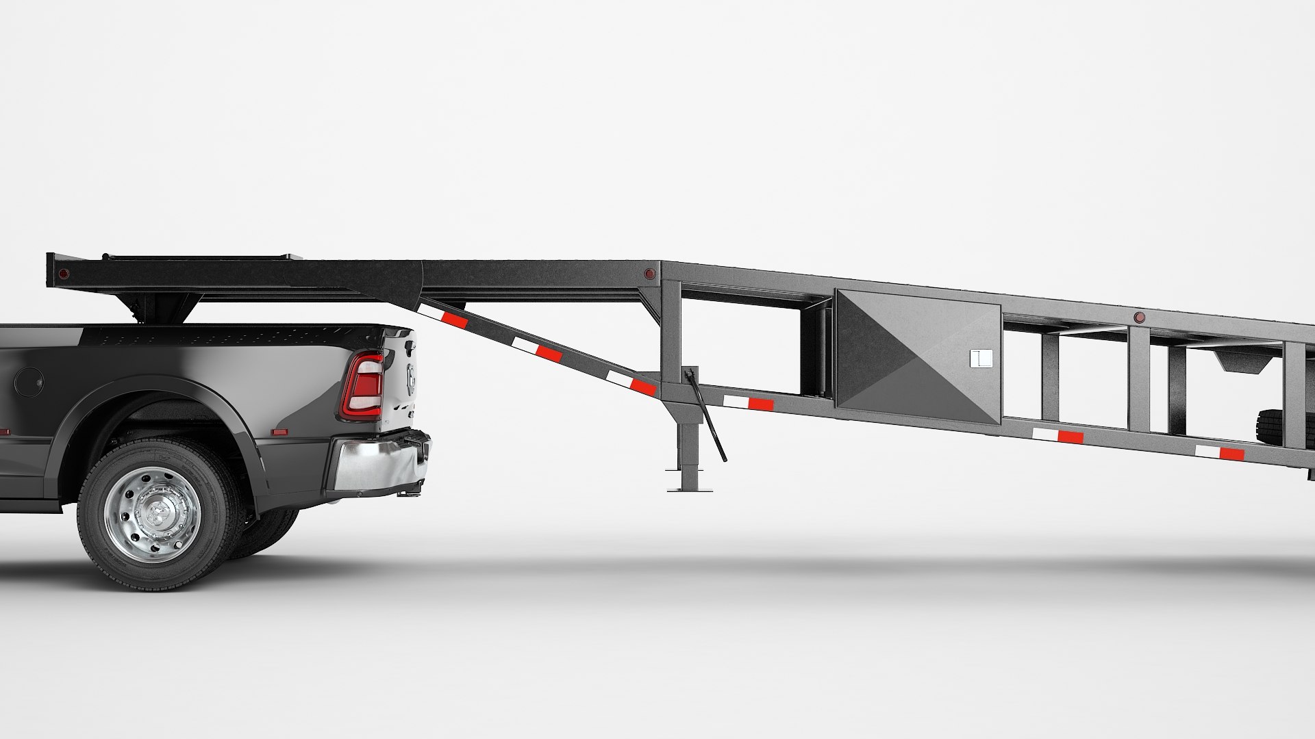 Dodge Ram 3500 HD 2021 Wedge Trailer 01 3D - TurboSquid 2105878