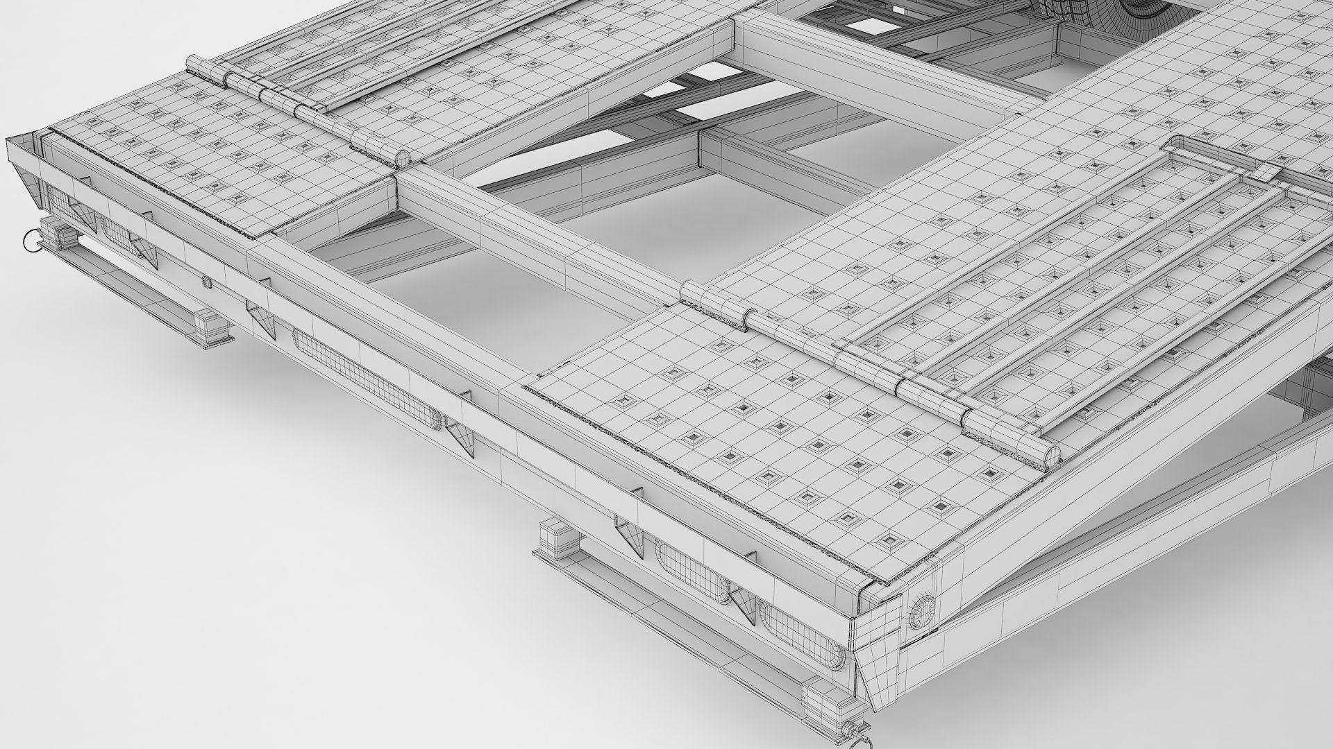 Dodge Ram 3500 HD 2021 Wedge Trailer 01 3D - TurboSquid 2105878