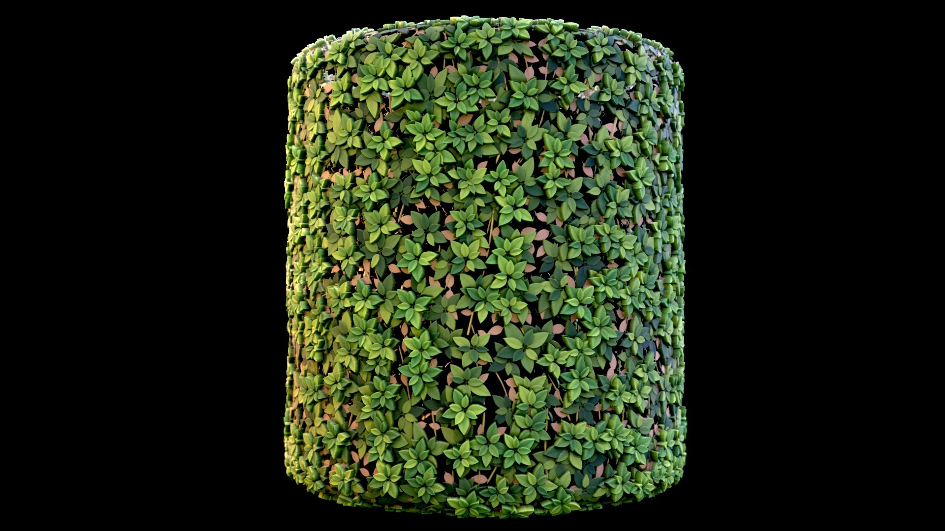 Stylized Bush Customizable Substance PBR Material And Textures SBS ...