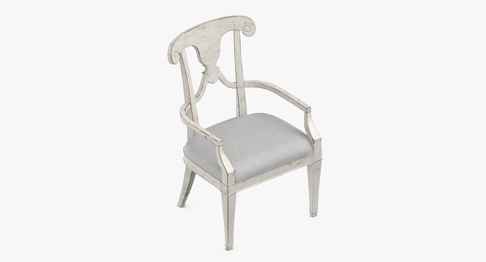 3D Classical Arm Chair Model - TurboSquid 1239600