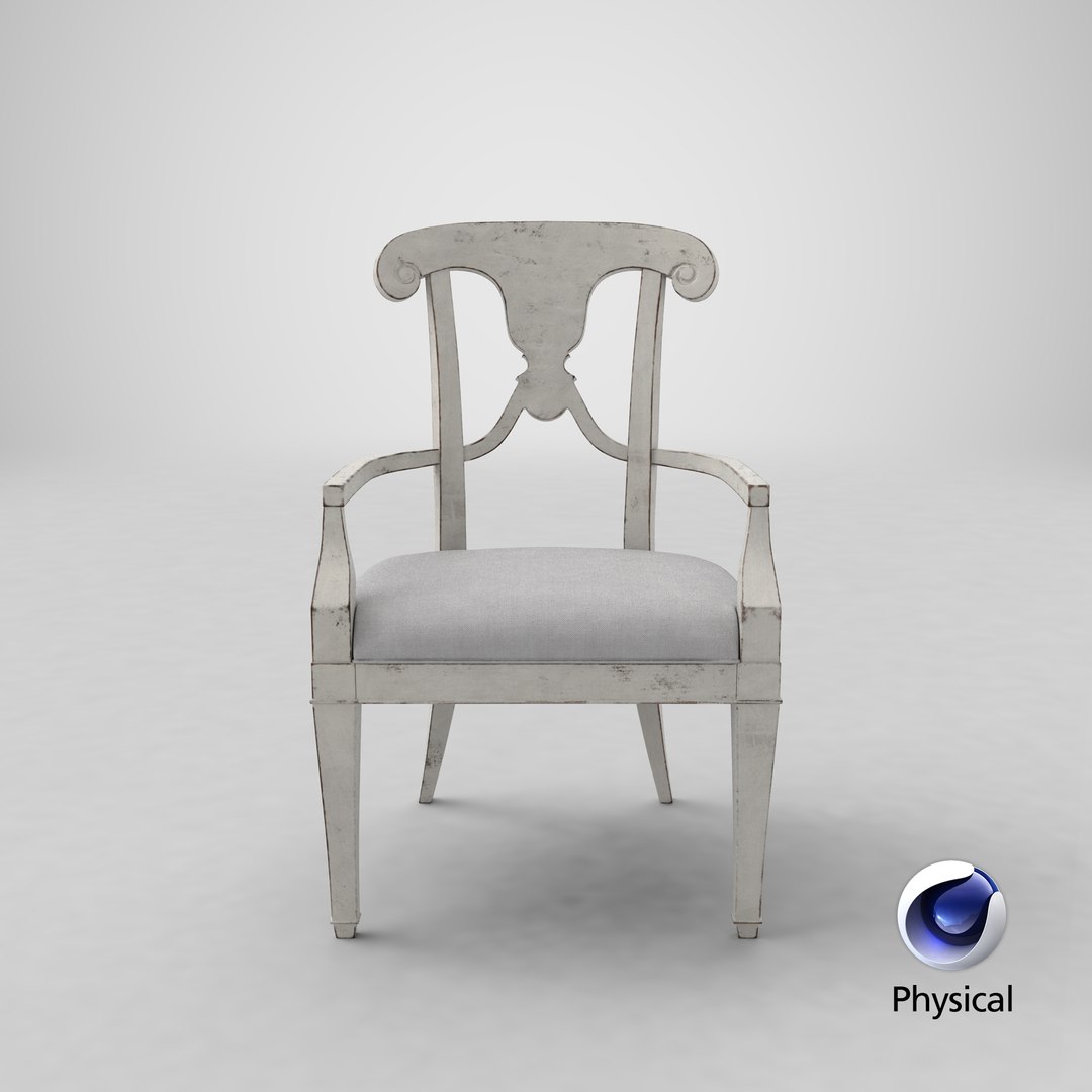 3D Classical Arm Chair Model - TurboSquid 1239600