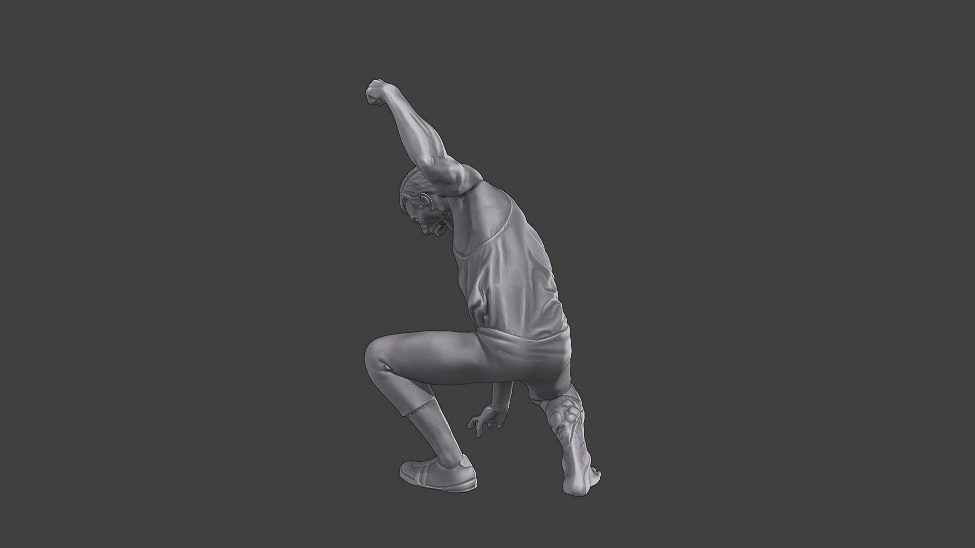 3D Casual Zombie CZ3 0010 - TurboSquid 1976687