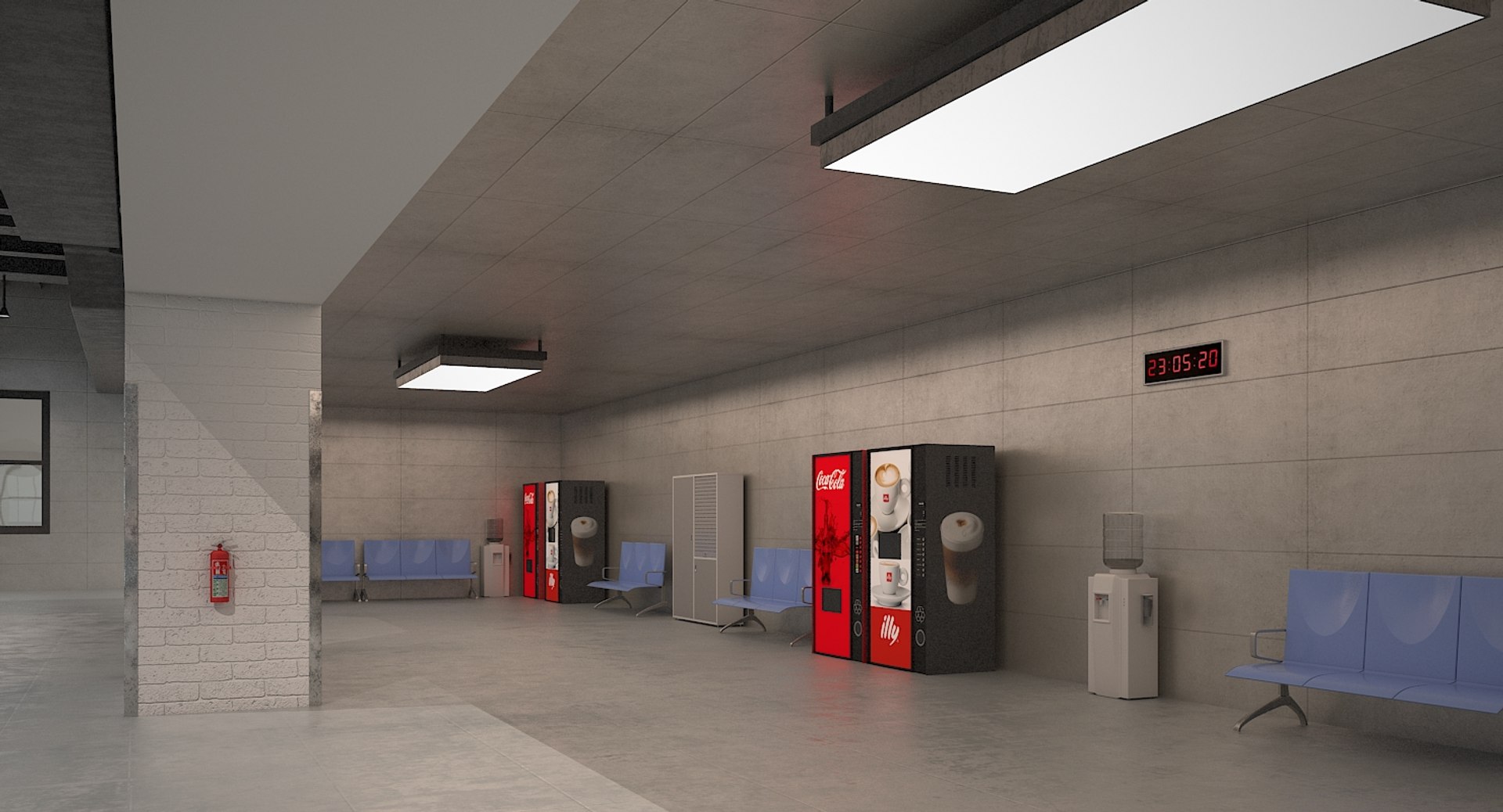 3D Indoor Storage Units Model - TurboSquid 1251040