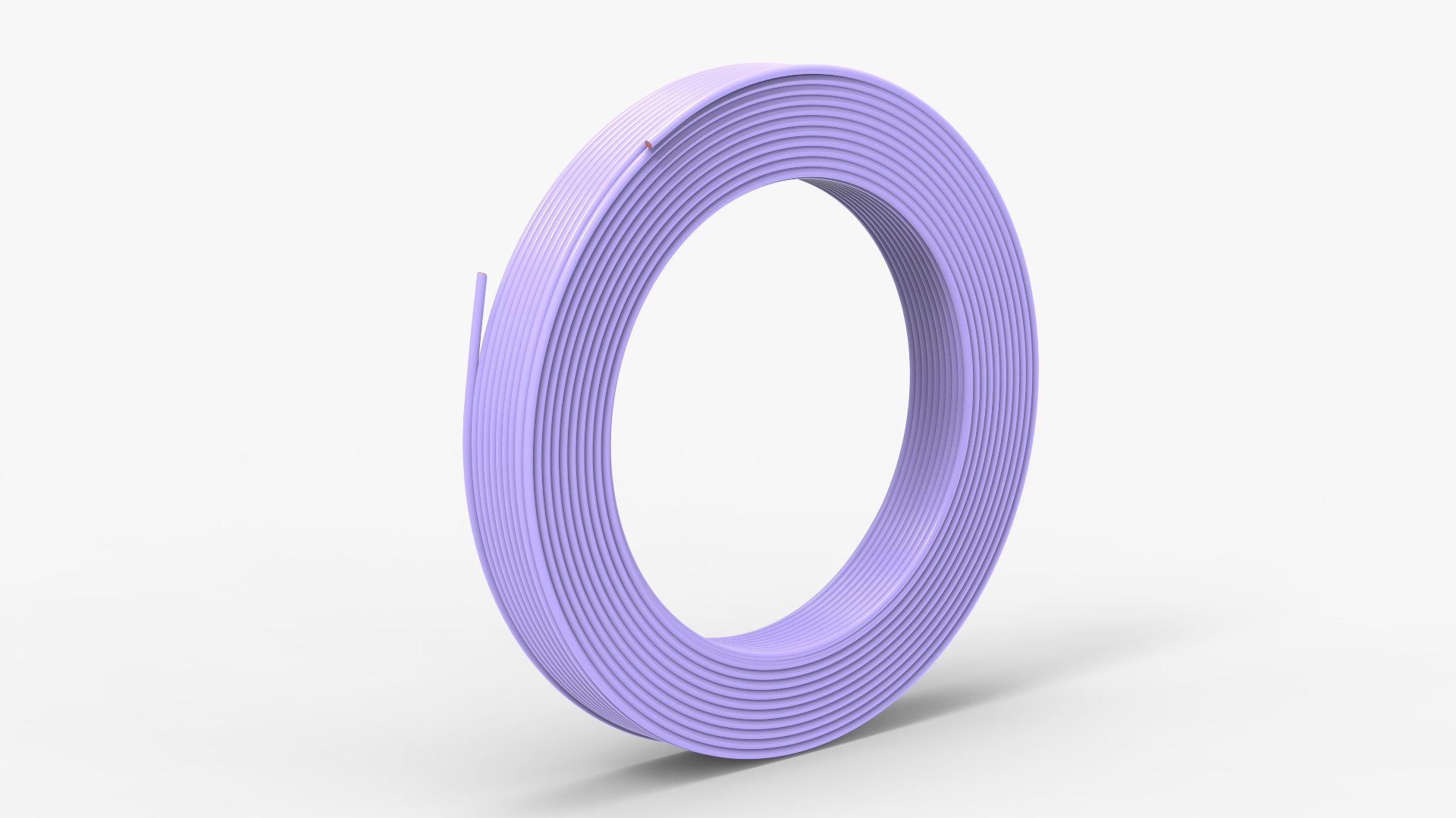3D Wire Coil Rolled Up Model - TurboSquid 2147110