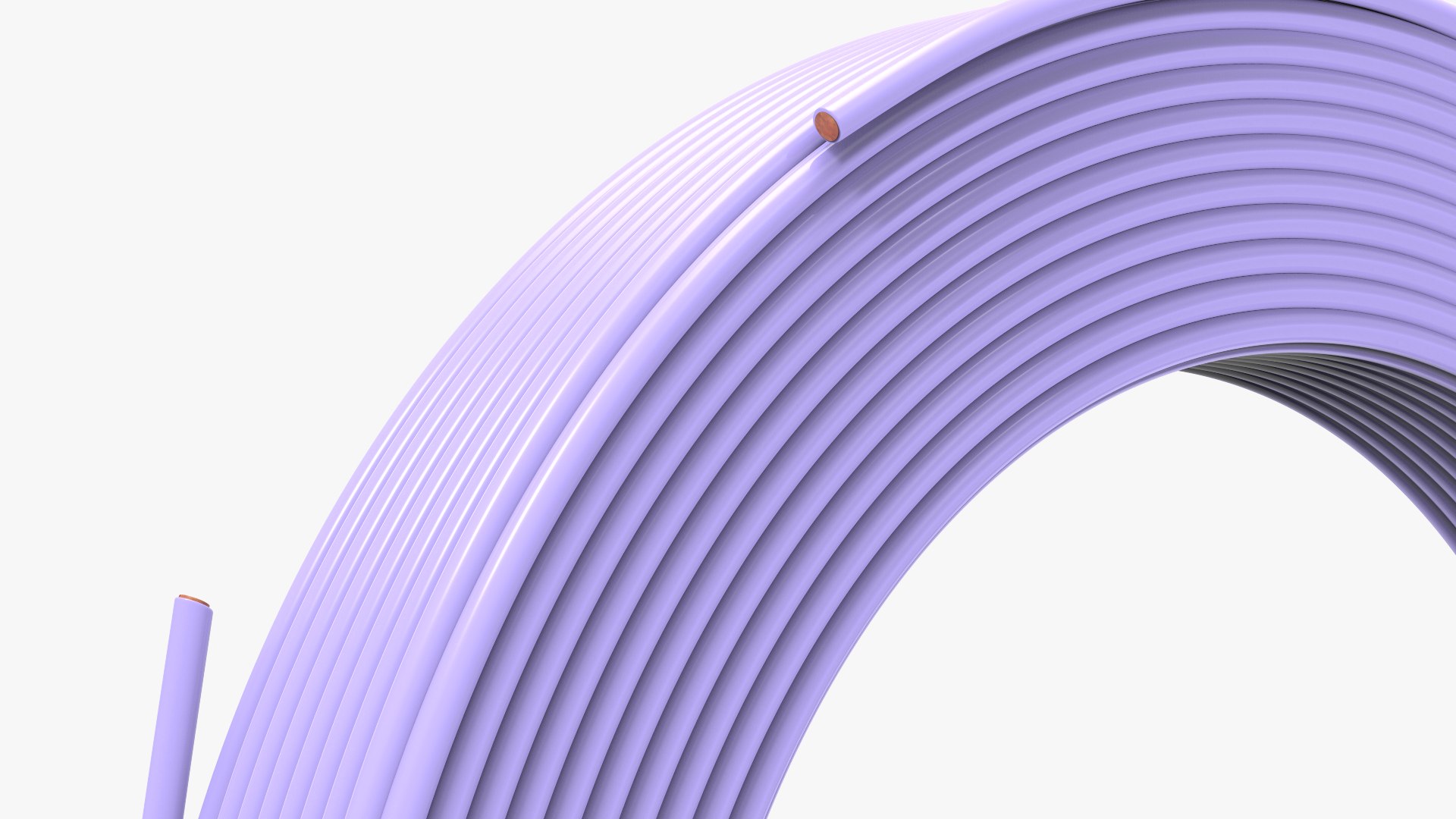 3D Wire Coil Rolled Up Model - TurboSquid 2147110