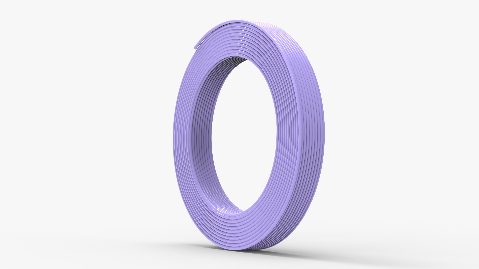 3D Wire Coil Rolled Up Model - TurboSquid 2147110