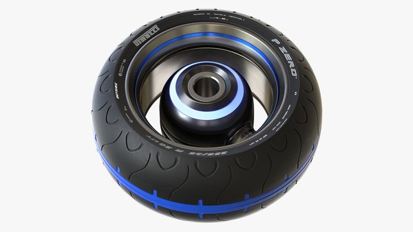 3D wide pirelli wheel motorcycles - TurboSquid 1500318