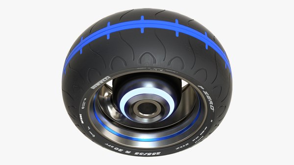 3D wide pirelli wheel motorcycles - TurboSquid 1500318