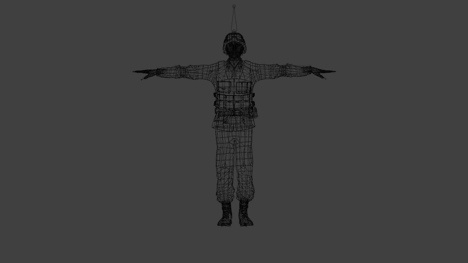 Generic Soldier From The Modern Era 3D Model - TurboSquid 1811929