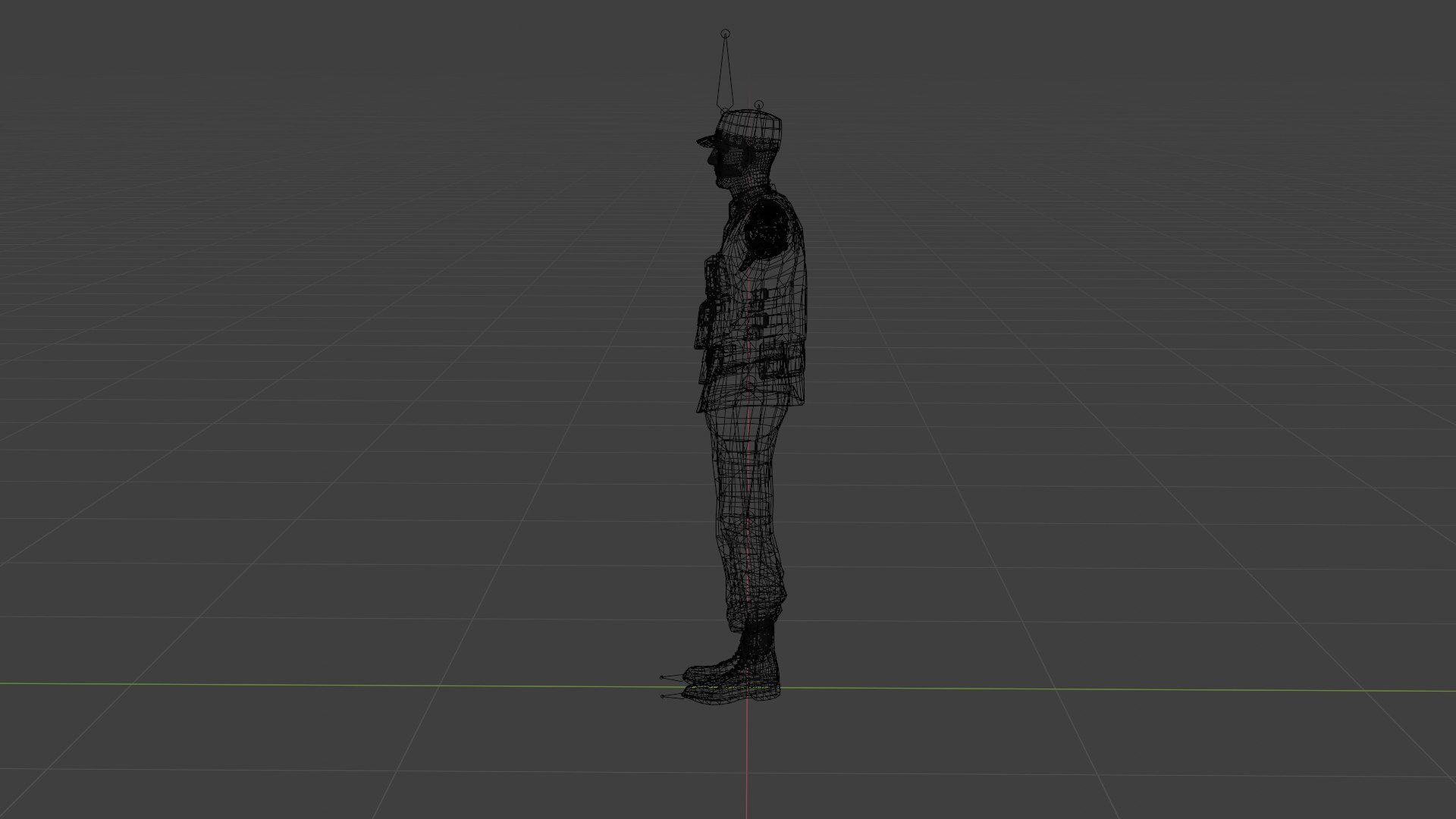 Generic Soldier From The Modern Era 3D Model - TurboSquid 1811929