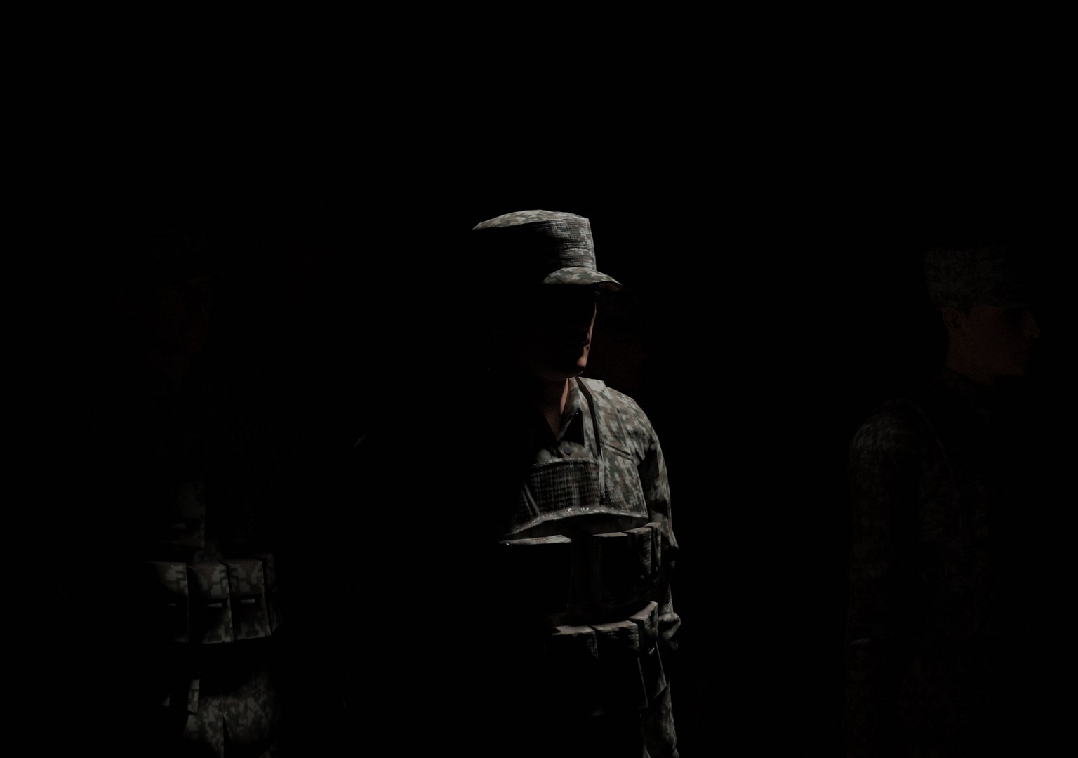 Generic Soldier From The Modern Era 3D Model - TurboSquid 1811929