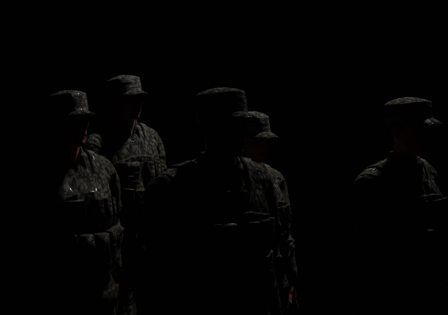 Generic Soldier From The Modern Era 3D Model - TurboSquid 1811929