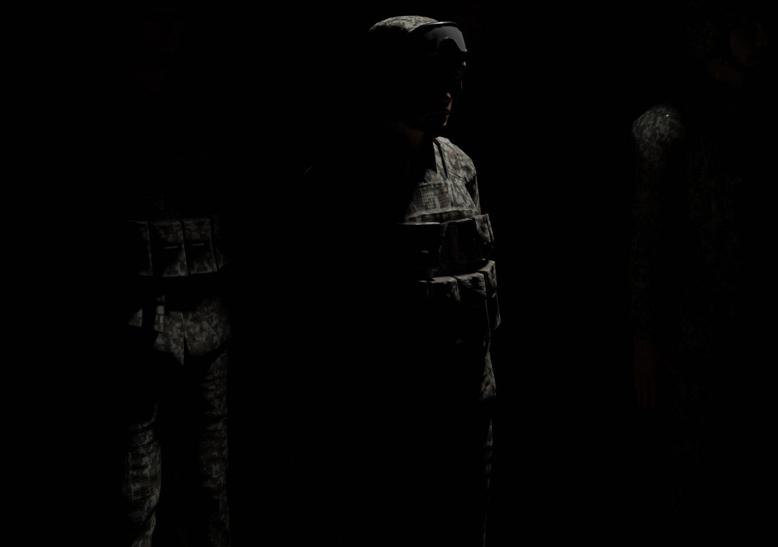 Generic Soldier From The Modern Era 3D Model - TurboSquid 1811929